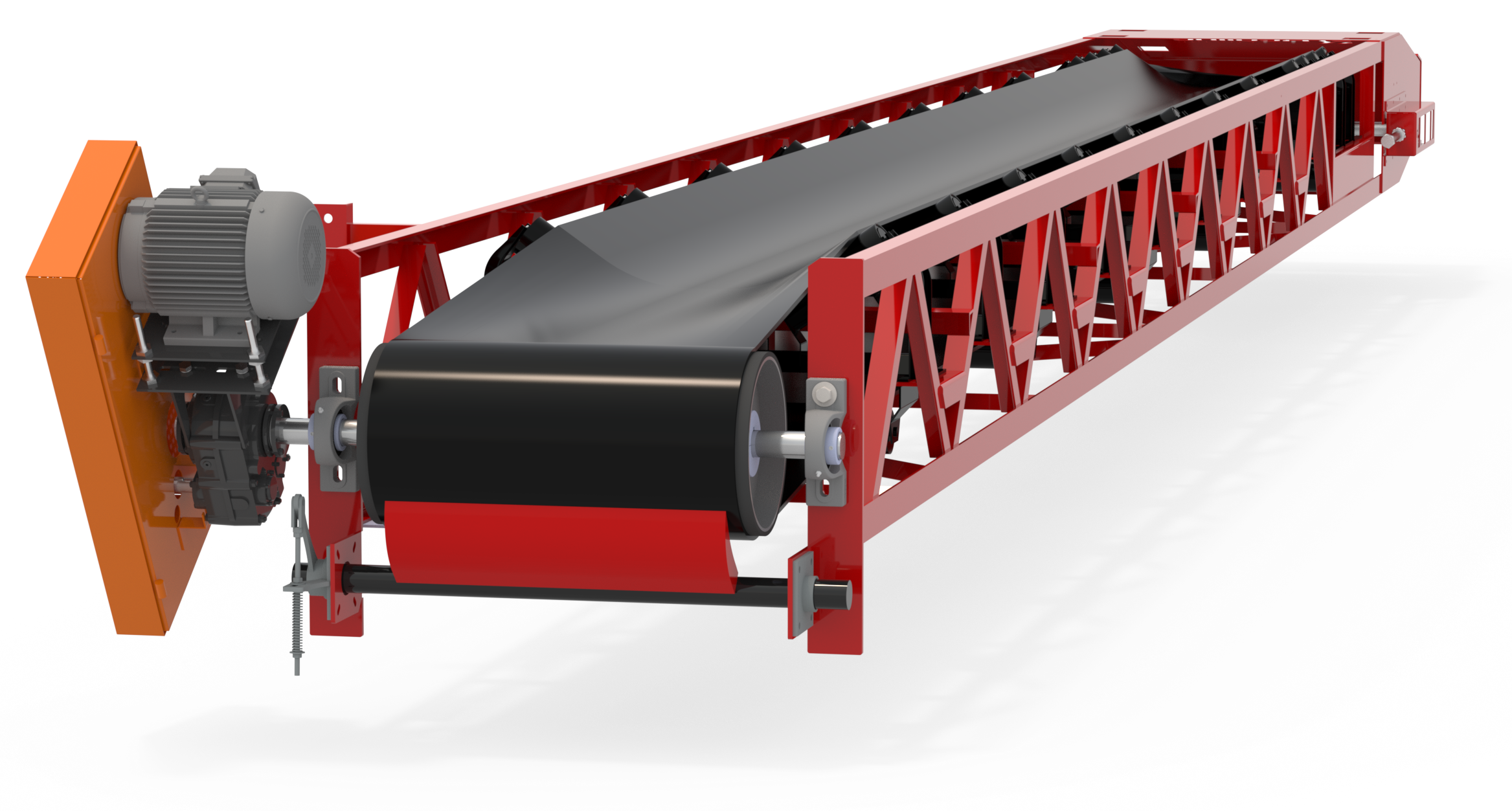ADT-Series Heavy-Duty Truss Frame Conveyor | Redline Systems