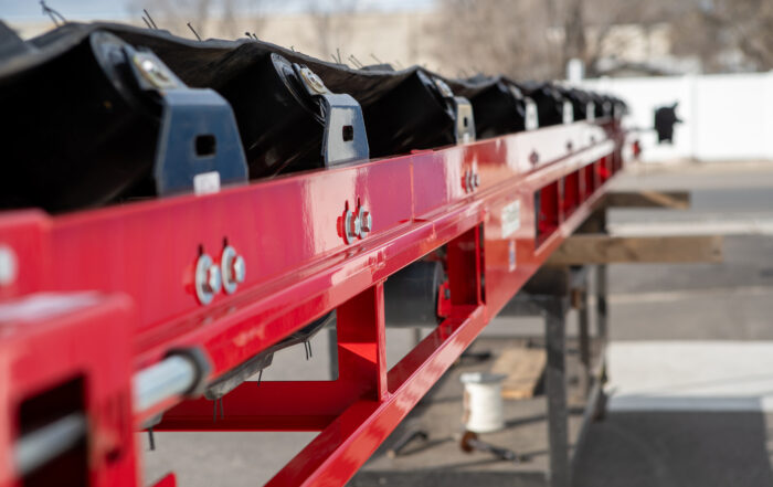 PE-Series Heavy-Duty Troughed Conveyor | Redline Systems